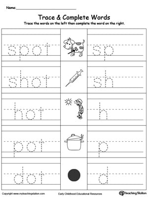 OT Word Family Worksheets - WorksheetsCity