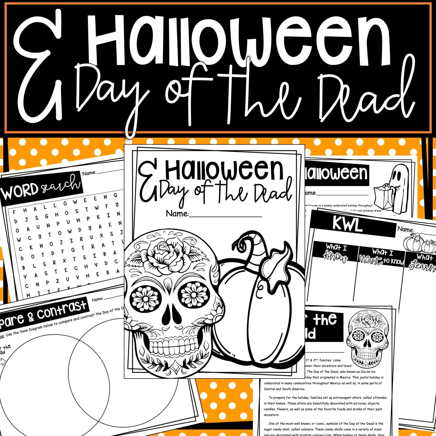 Halloween KWL Graphic Organizer - WorksheetsCity