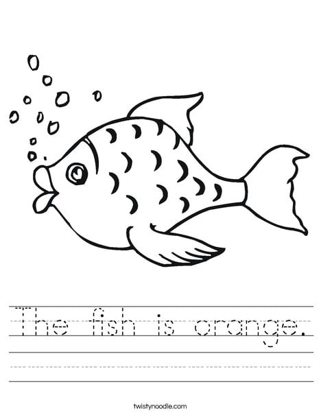 Fish Worksheets - WorksheetsCity