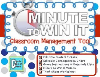 Fun Friday Minutes Behavior Management Tool - WorksheetsCity