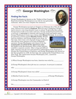 Washington Worksheets - WorksheetsCity