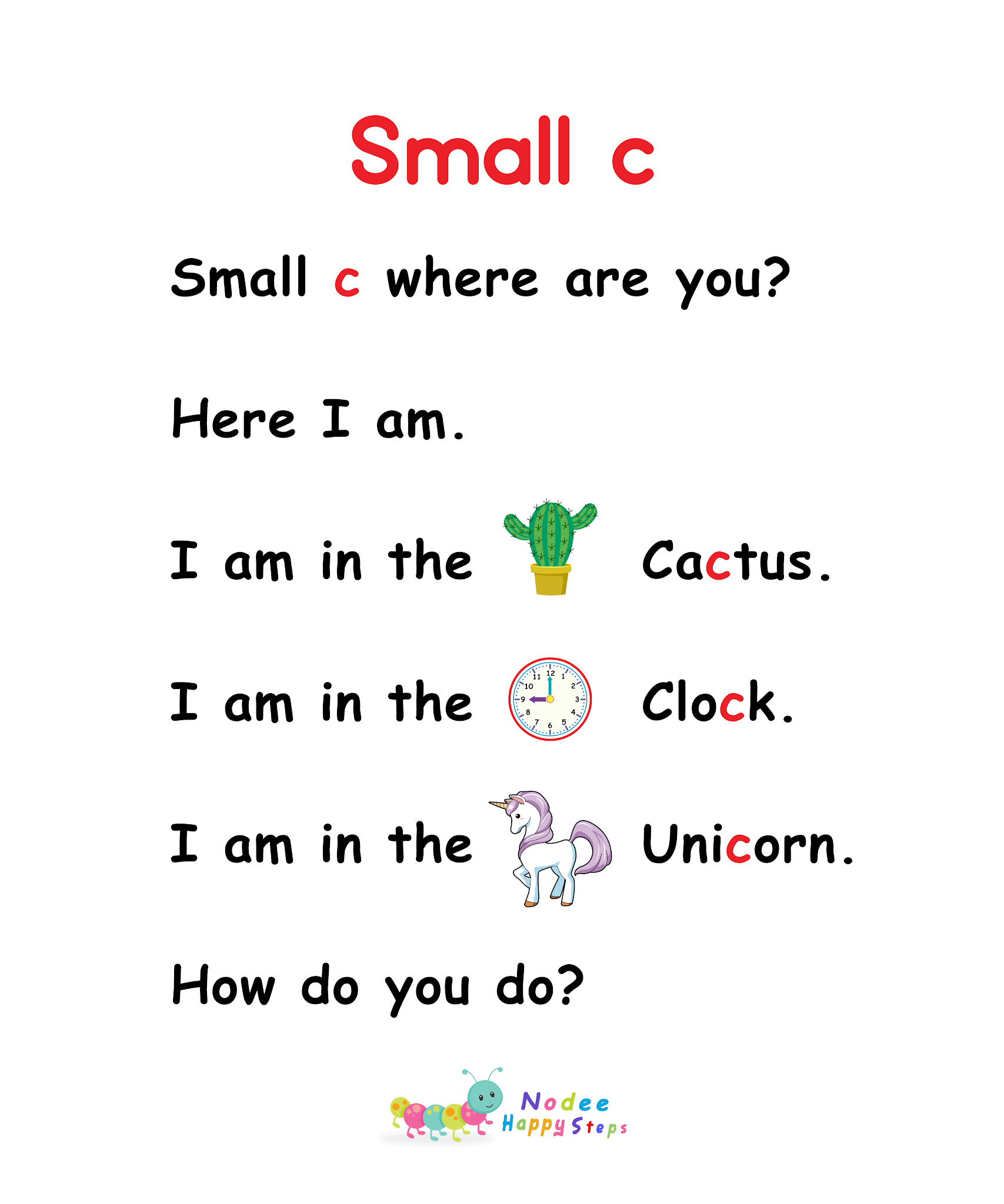 Alphabet Stories Letter C Reading Comprehension Worksheets - WorksheetsCity