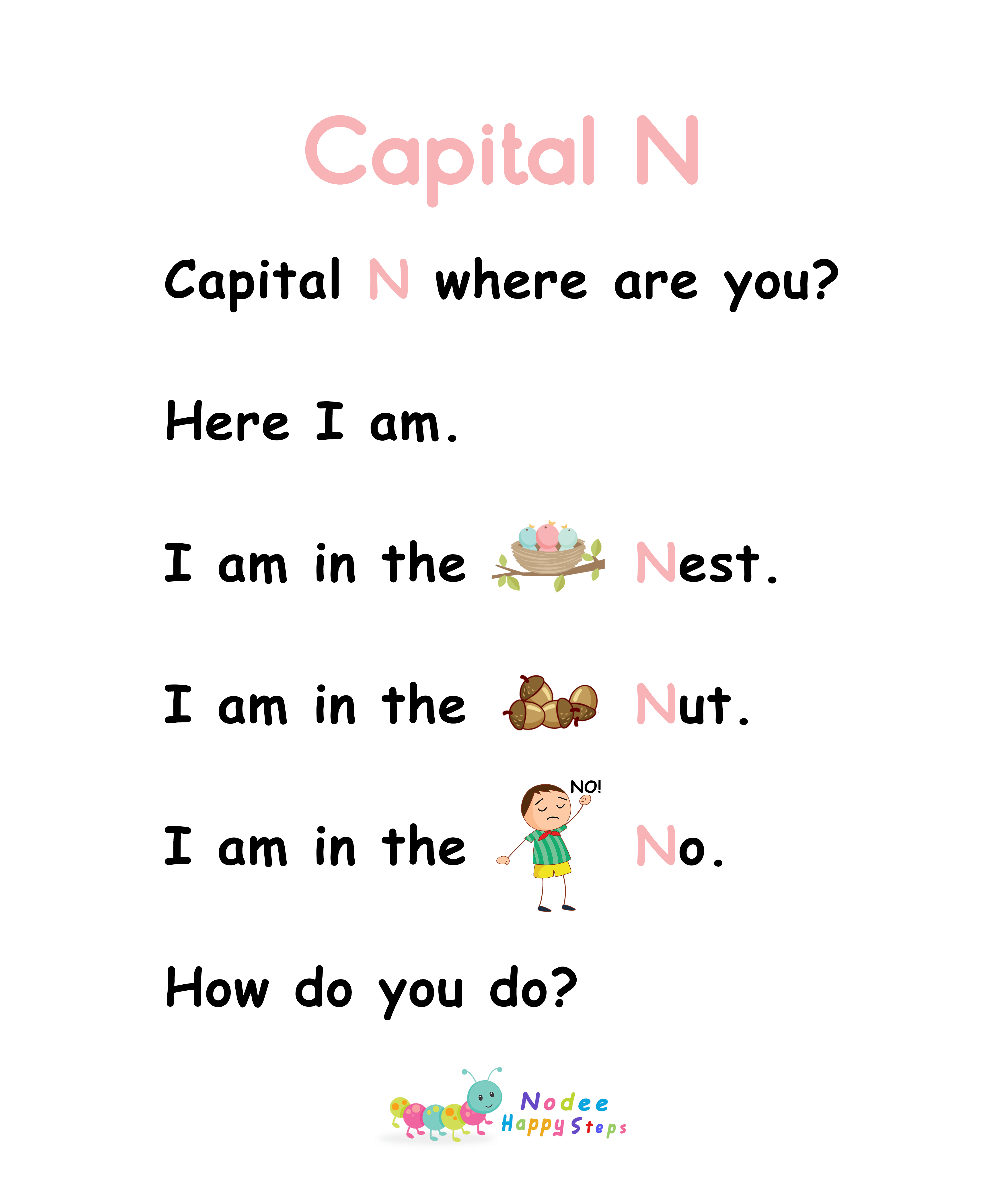 Alphabet Stories Letter N Reading Comprehension Worksheets - WorksheetsCity