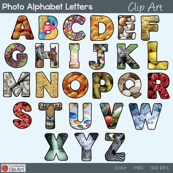 Alphabet Uppercase Letters Clip Art - WorksheetsCity