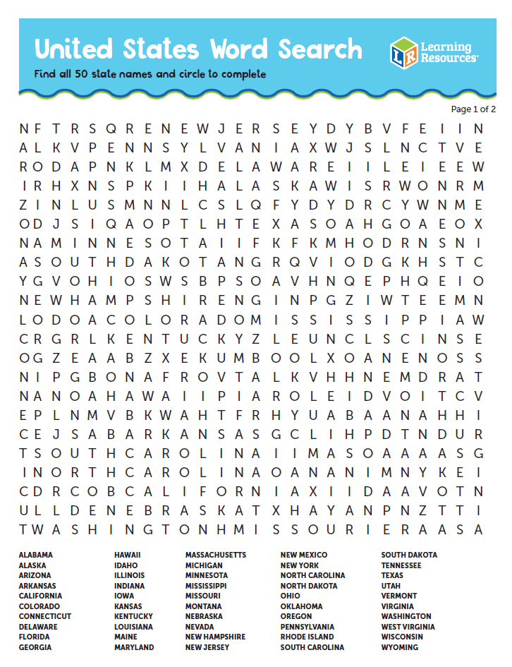 Illinois Word Search Worksheets - WorksheetsCity