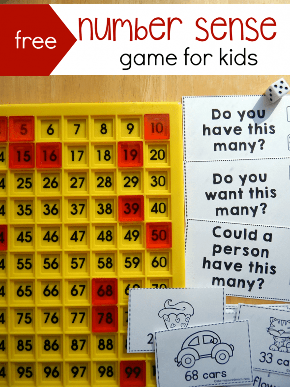 Number Sense Game - WorksheetsCity