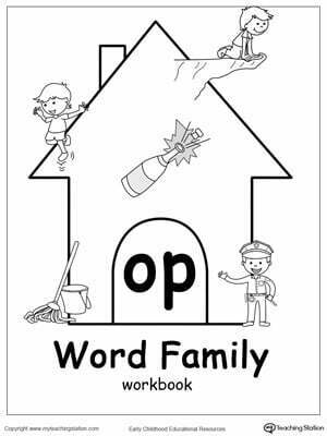 OP Word Family Worksheets - WorksheetsCity
