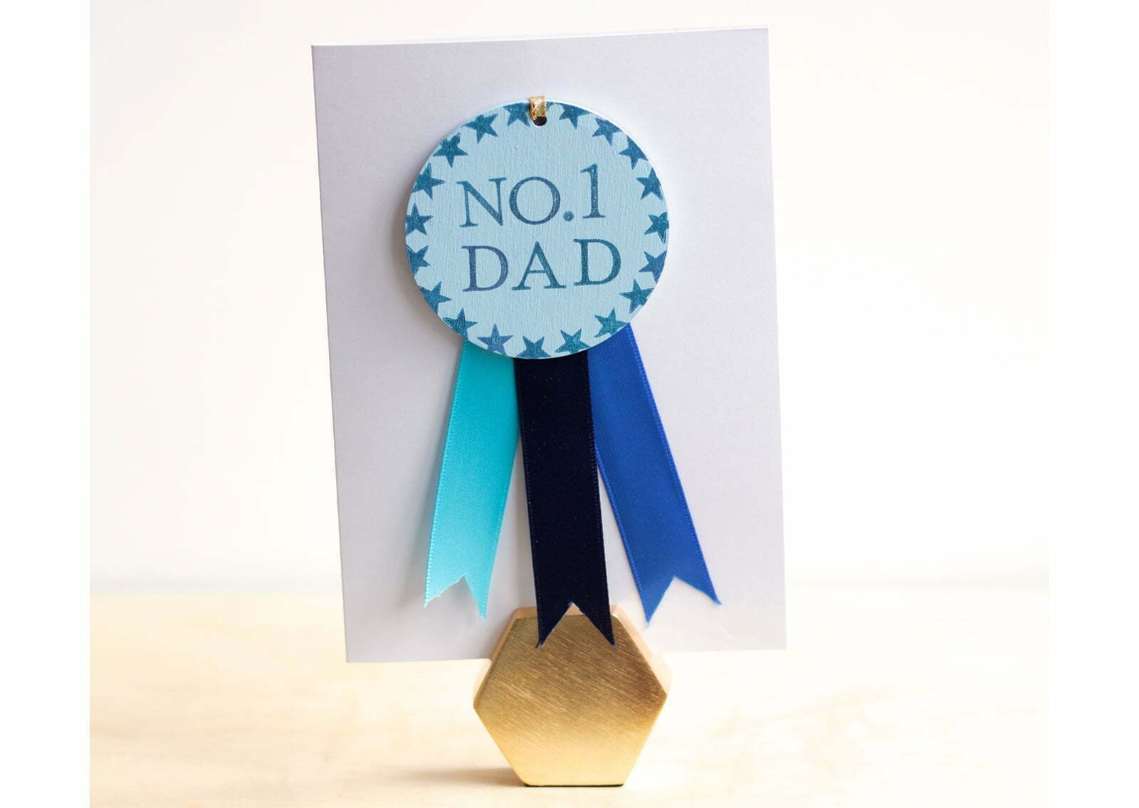 Father Day No. 1 Dad Card - WorksheetsCity