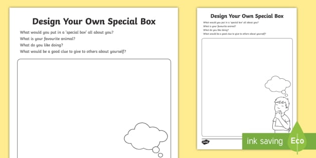 All About Me Boxes Worksheets - WorksheetsCity