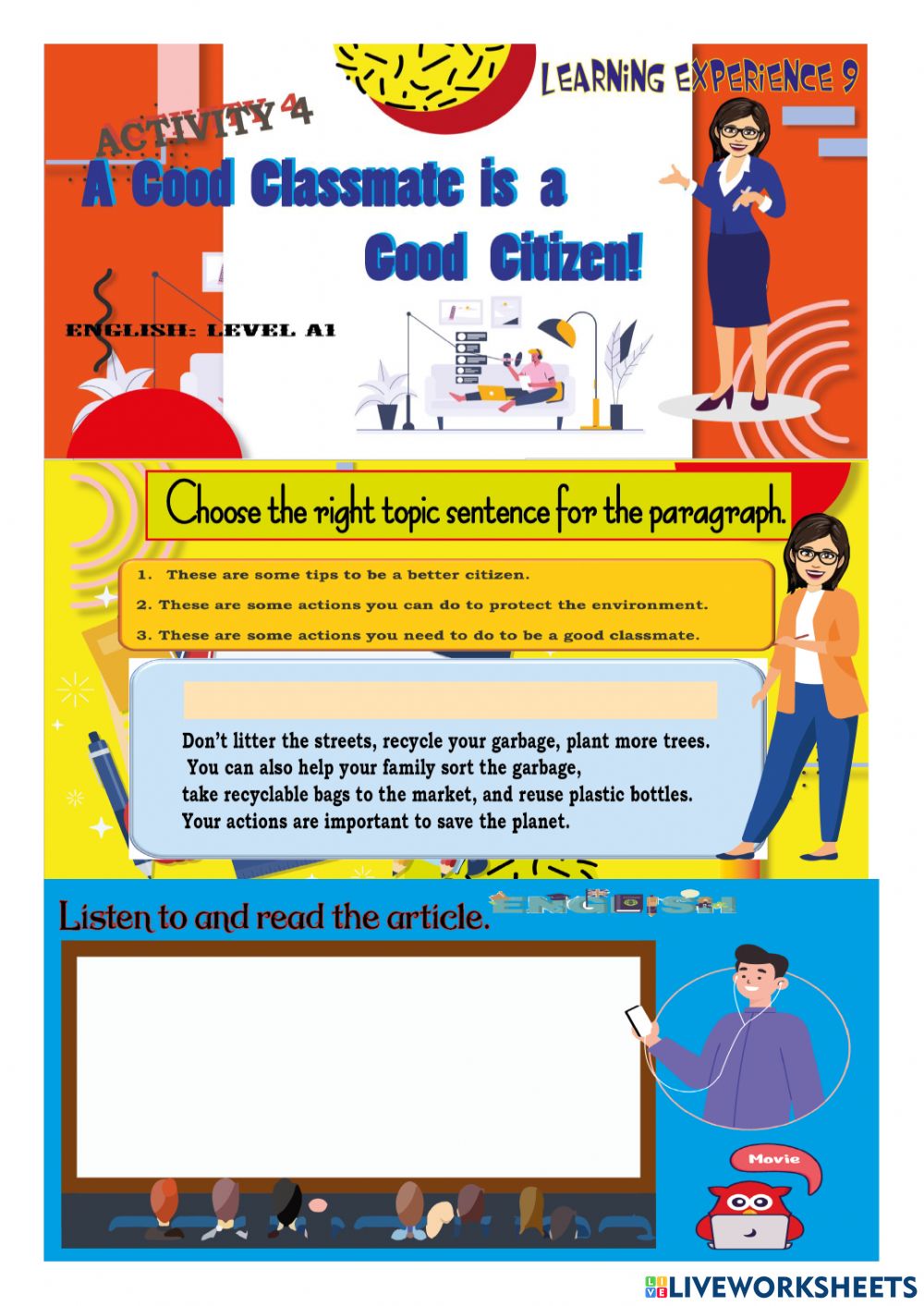 Good Classmate Worksheets - WorksheetsCity