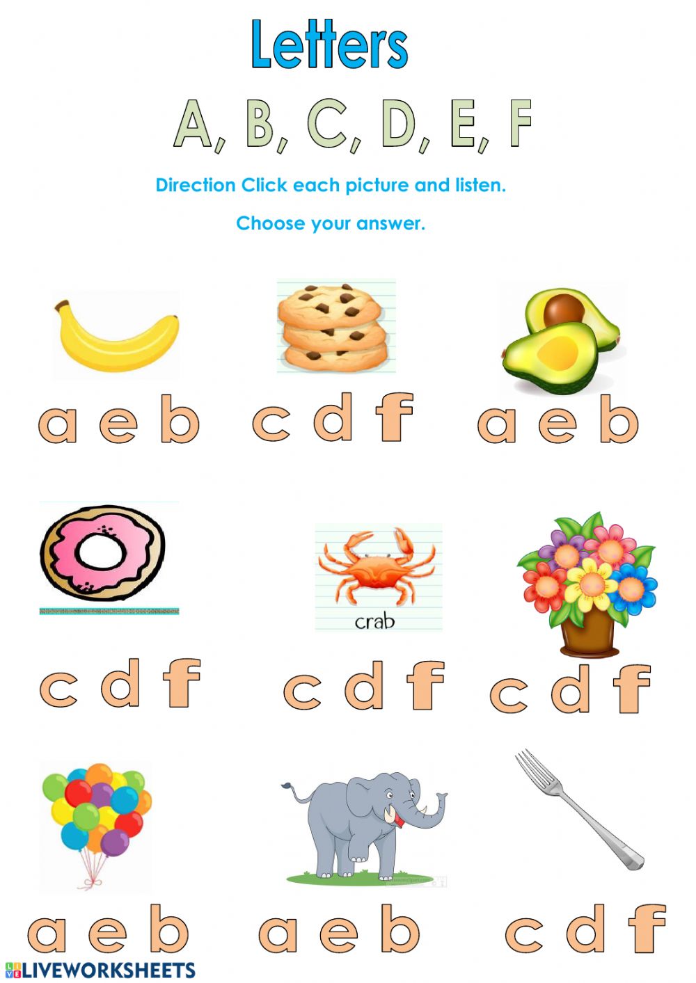 Beginning Sounds B C D Worksheets - WorksheetsCity