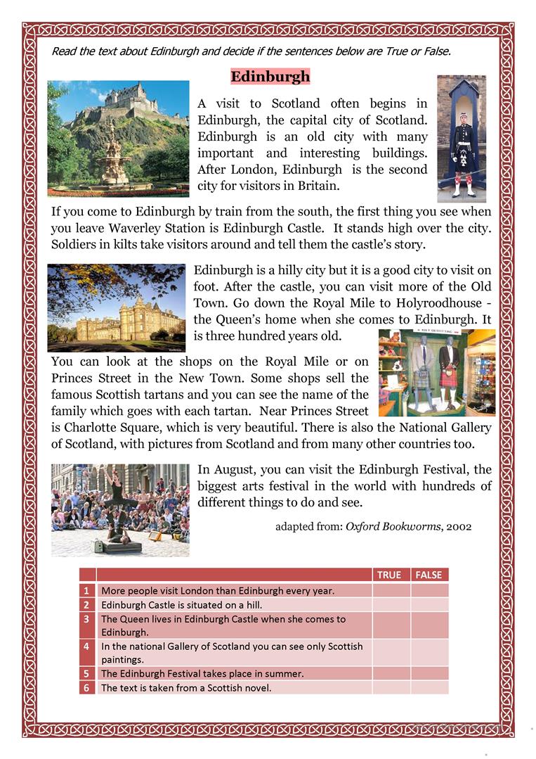 New House New Town Reading Comprehension Worksheets - WorksheetsCity