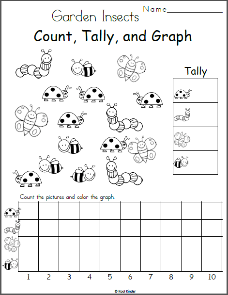 Insect Counting Numbers 1-5 Worksheets - WorksheetsCity