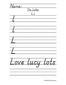 Identifying Uppercase Letters Worksheets – WorksheetsCity