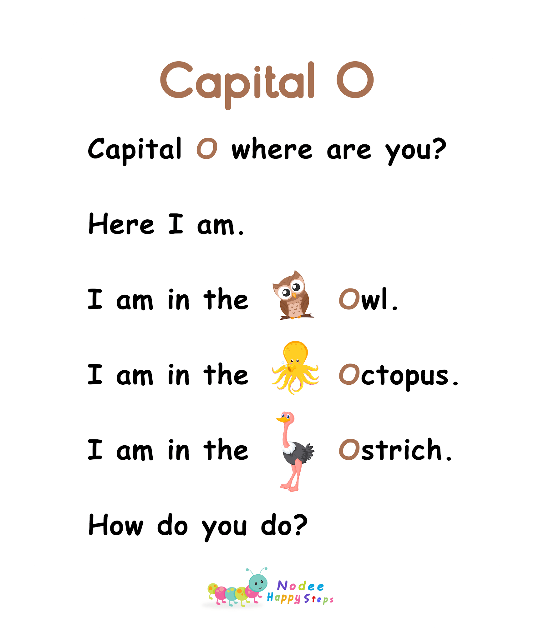 Alphabet Stories Letter O Reading Comprehension Worksheets - WorksheetsCity