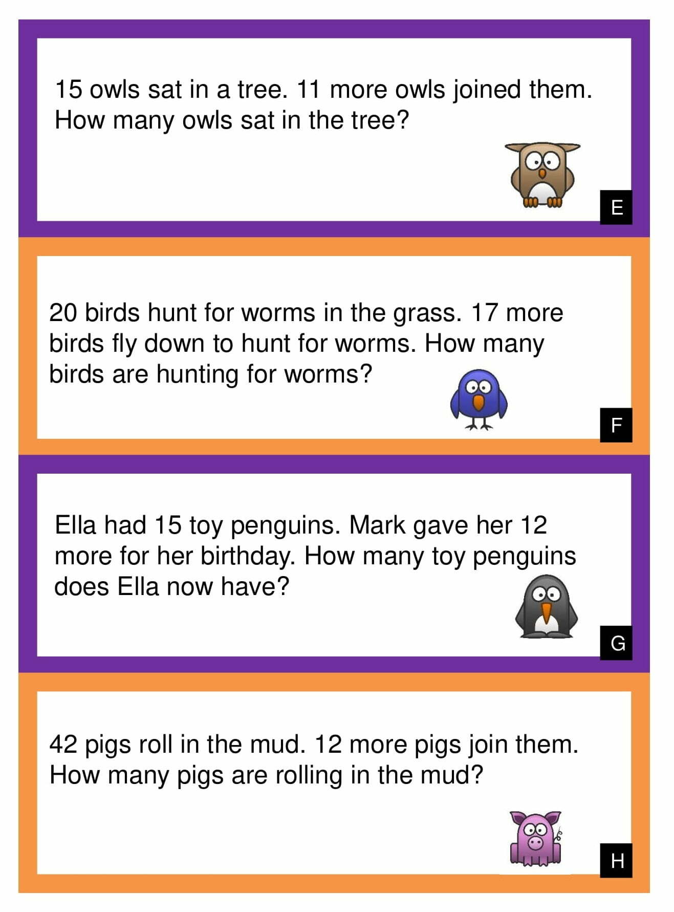 1st Grade Math Word Problems Worksheets - WorksheetsCity