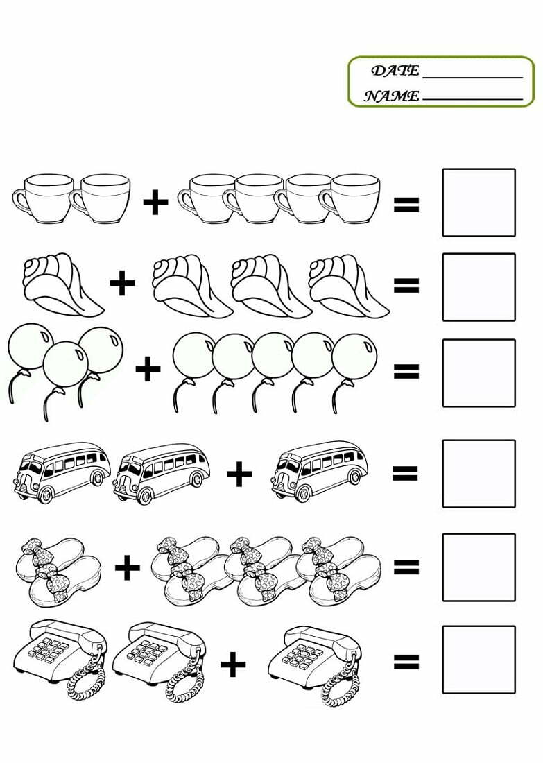 Homework For 4 Year Old Worksheets - WorksheetsCity