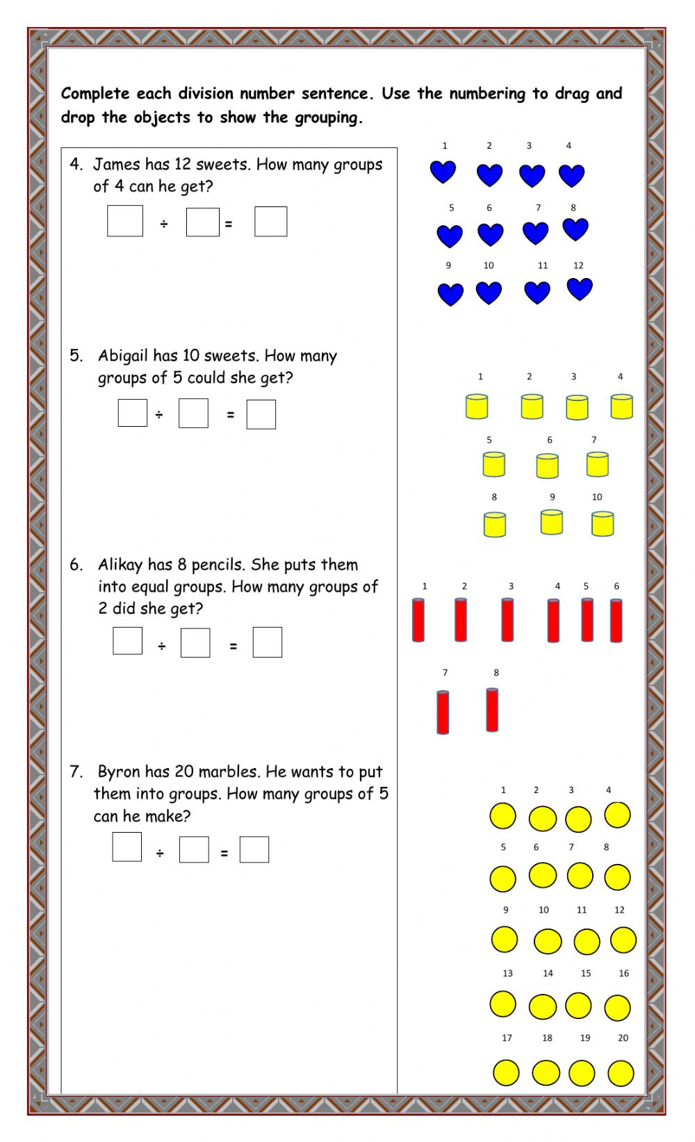 Maths Is Fun Dividing Fractions Worksheets - WorksheetsCity