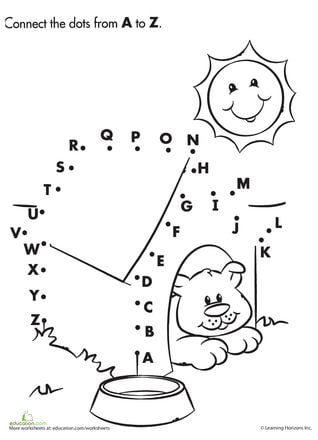 Connect The Dots Print Out Worksheetsr - WorksheetsCity