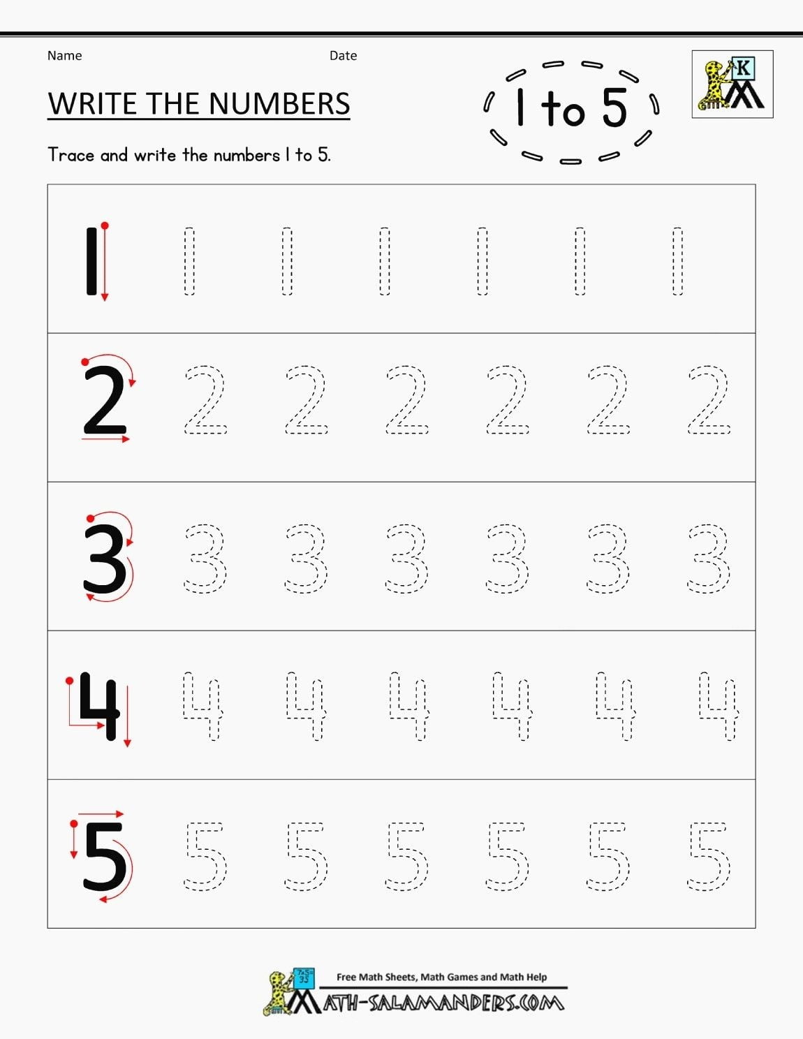 Number Writing Practice 1 20 Worksheets WorksheetsCity