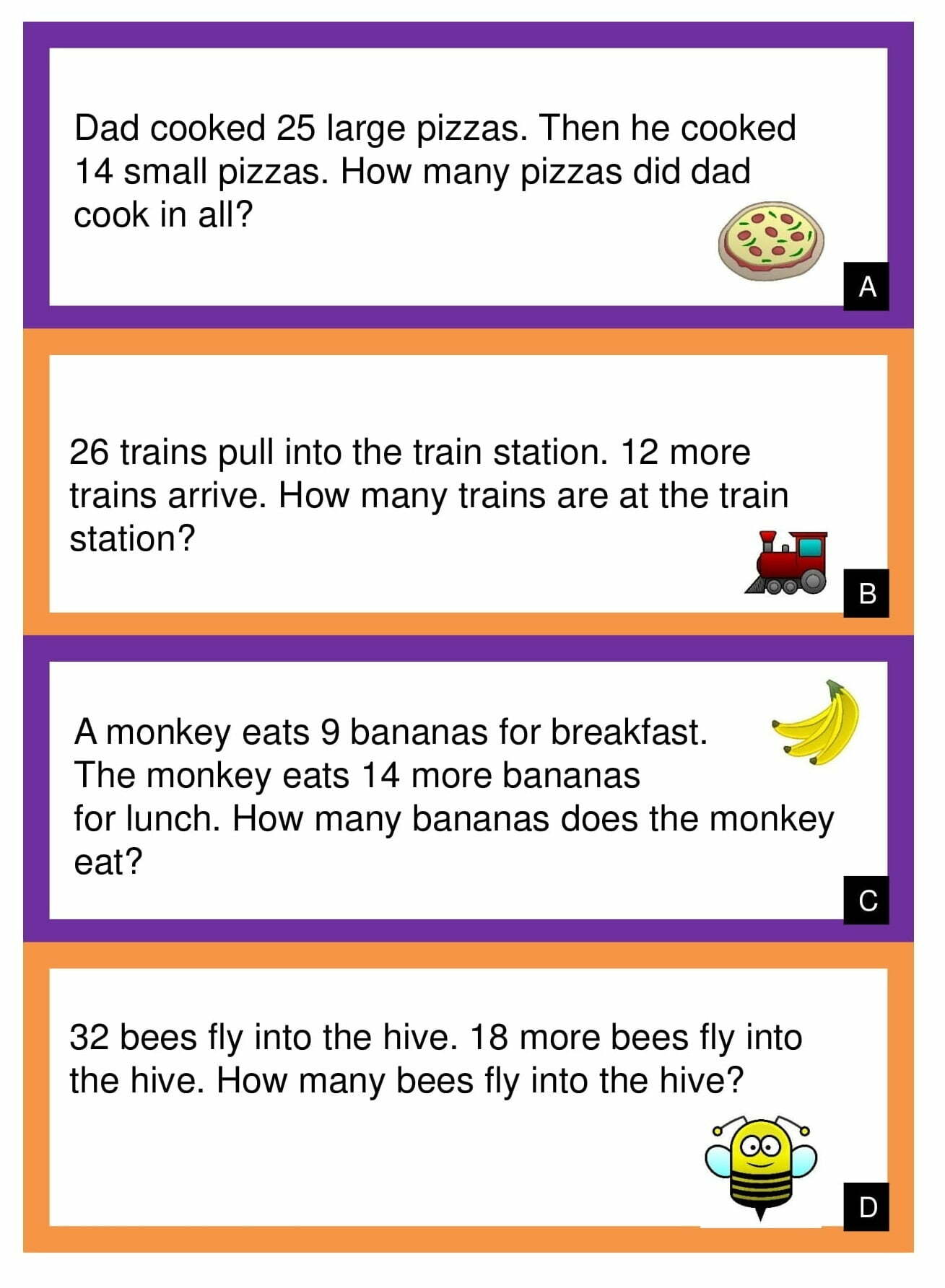 Math Word Problems 1st Grade Worksheets - WorksheetsCity