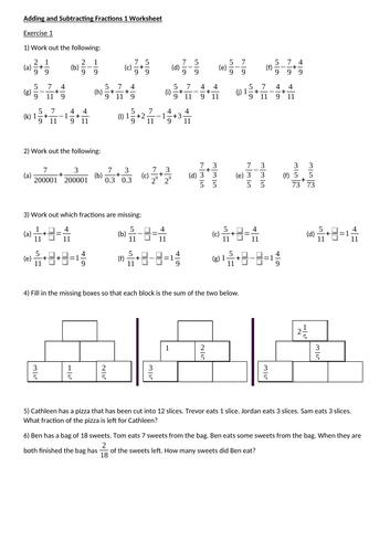 Fractions Of A Set Worksheetsr - WorksheetsCity