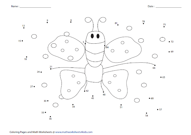 Skip Counting Dot To Dot Worksheetsr - WorksheetsCity