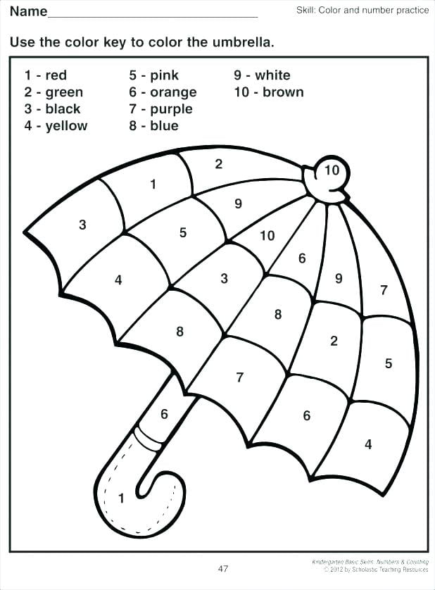 Addition Color By Number 1st Grade Worksheets - WorksheetsCity