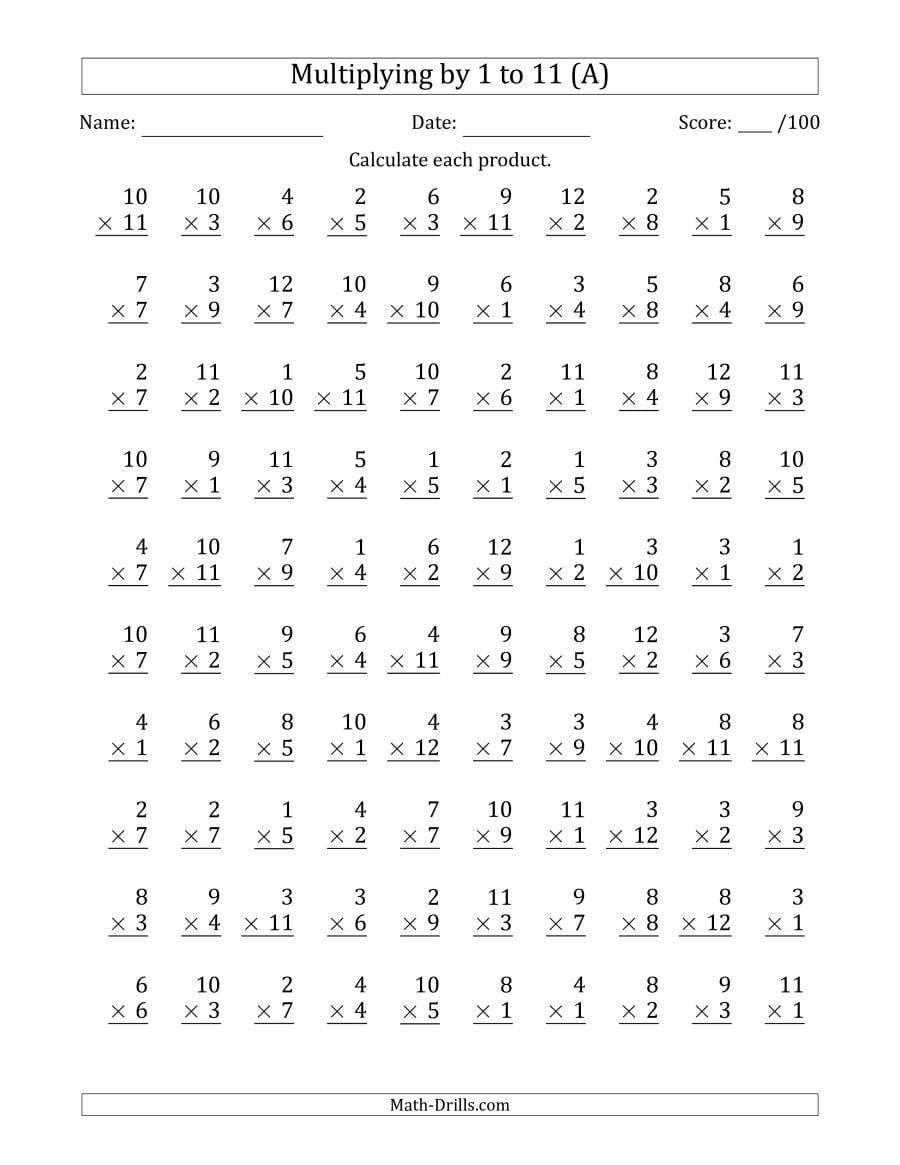 1 12 Times Table Worksheets WorksheetsCity 1 12 Times Table Worksheets WorksheetsCity