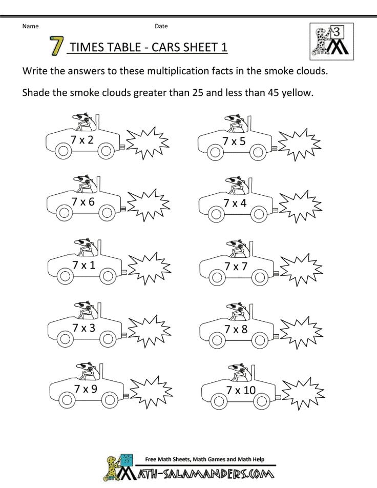 Fun Math For 3rd Grade Worksheets - WorksheetsCity